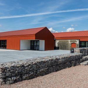 Red Zinc Roofing and Cladding Scotland - The Metal Roof Company